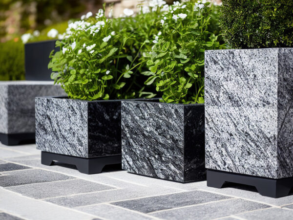 Granite Planters | Granite Plant Pots | Paramount Stone
