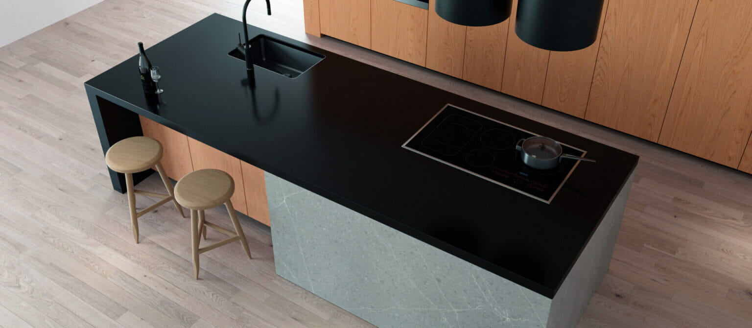 Quartzforms Absolute Deep Black | Paramount Stone Specialists