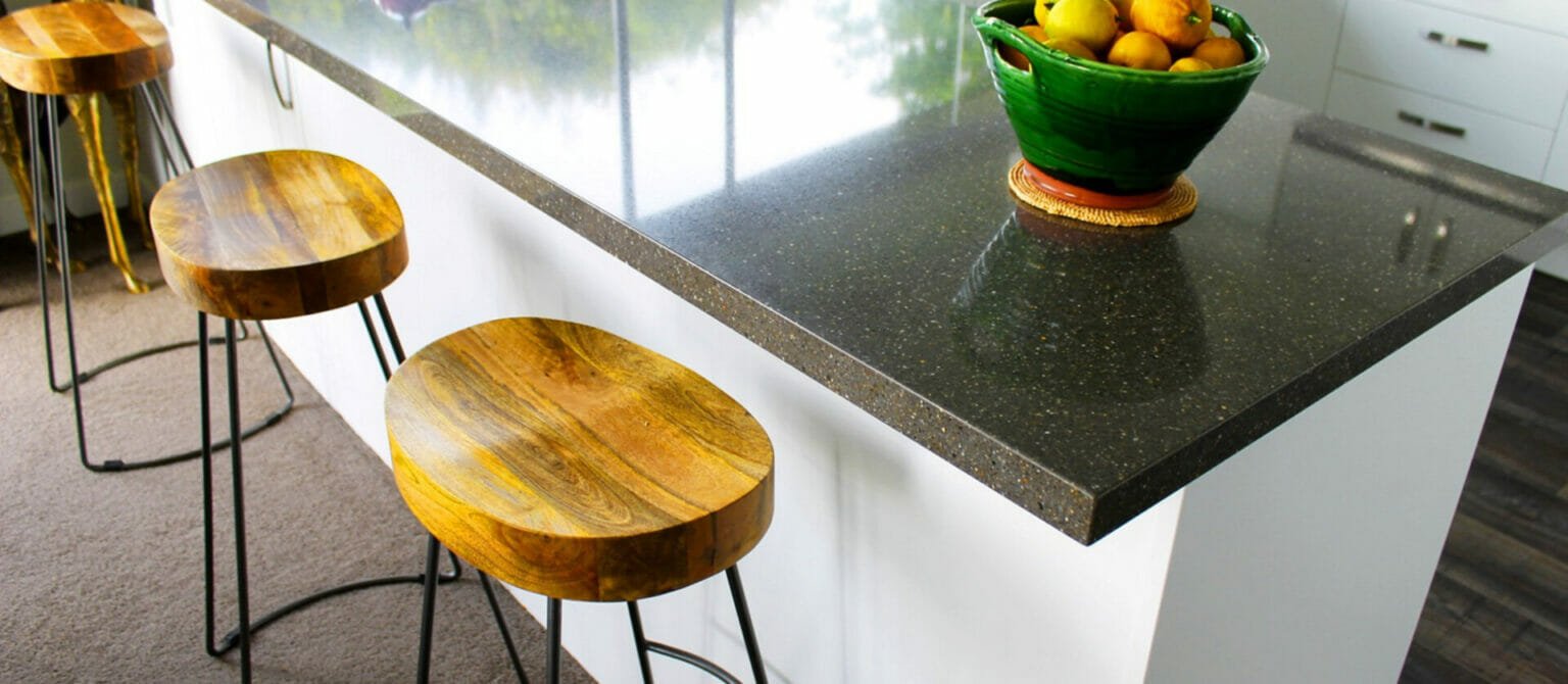 Quartzforms Pebble Dark Grey | Paramount Stone Specialists